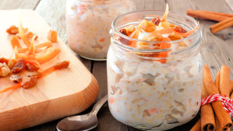 Carrot Cake Overnight Oats – Sauer Brands