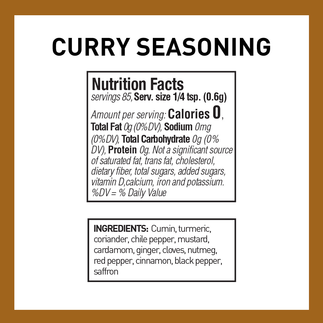 The Spice Hunter® Curry Seasoning Blend – Sauer Brands