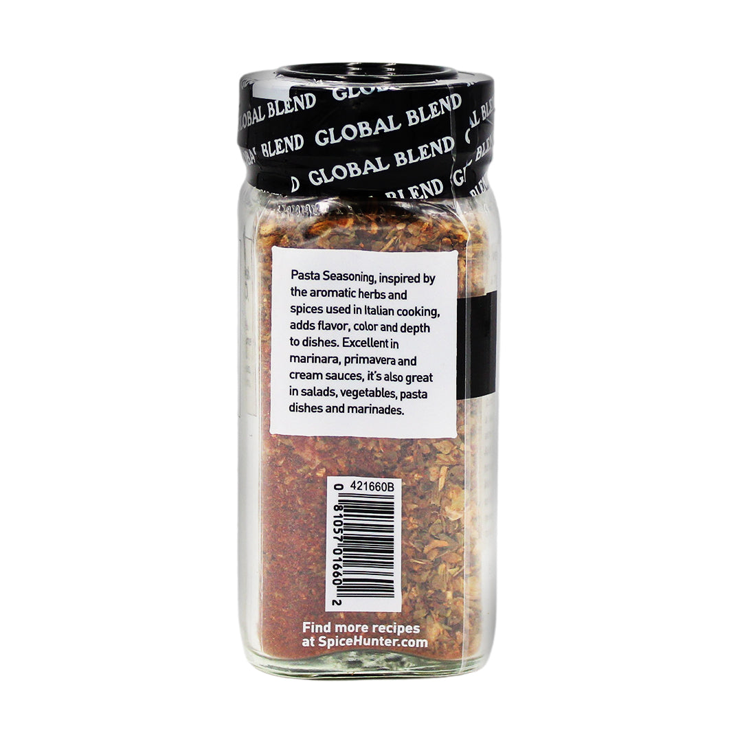 The Spice Hunter® Pasta Seasoning Global Blend, Salt Free – Sauer Brands