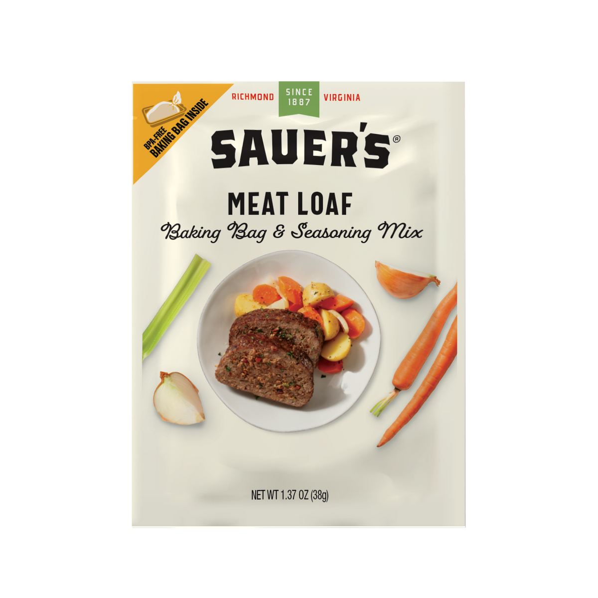 Meat Loaf Baking Bag Mix – Sauer Brands