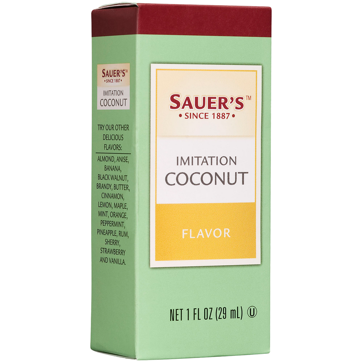 Coconut Flavor -- Imitation – Sauer Brands